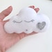 Two Clouds Felt Toys, Felt Clouds Diy, Felt Cloud Pattern, Felt Toy ...