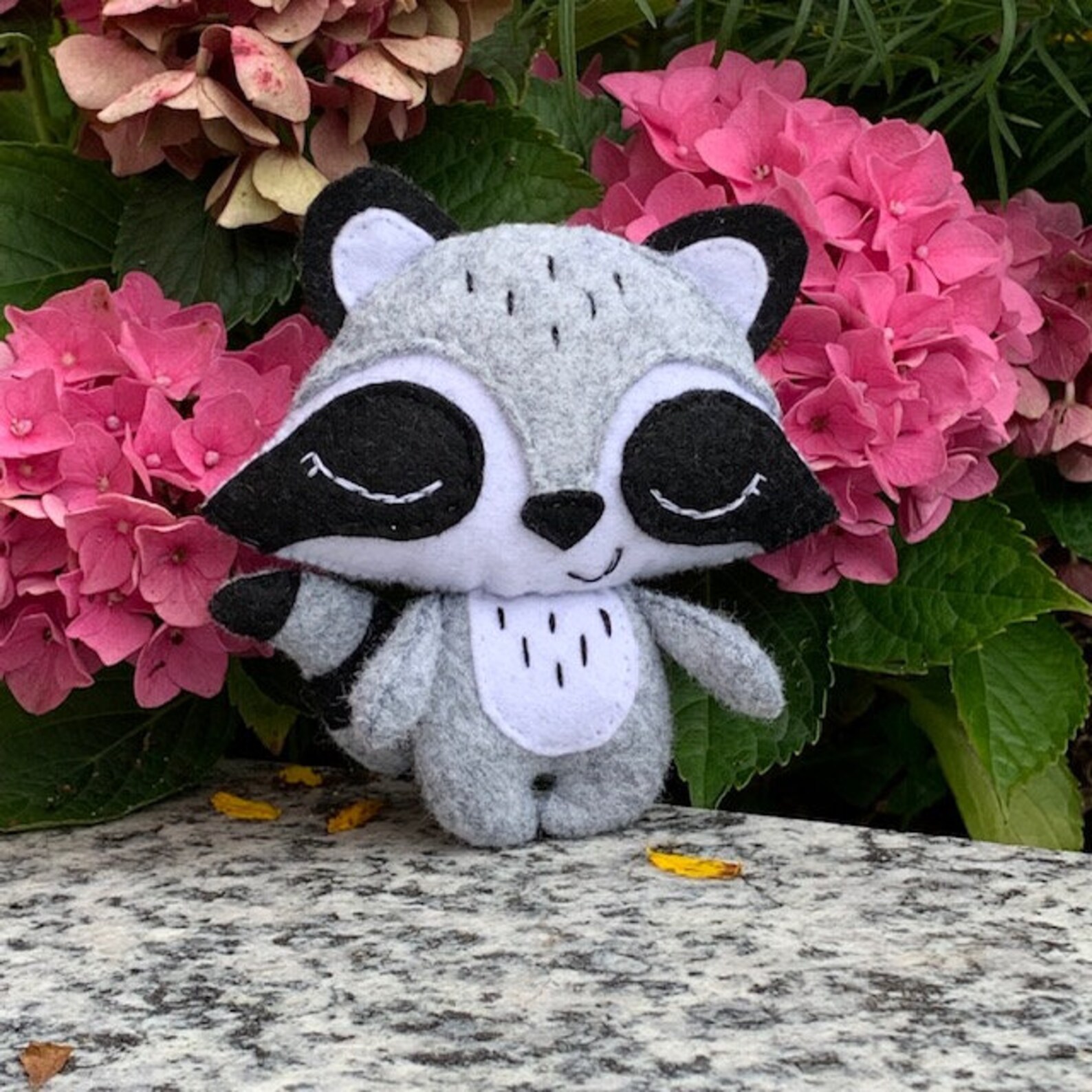 Woodland raccoon baby mobile raccoon nursery raccoon felt | Etsy