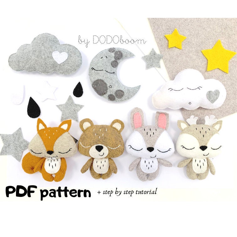 7 pdf patterns pdf tutorial | Etsy