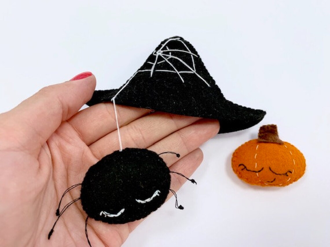 Felt Witch Pattern Witch Diy Witch Toy Diy Felt Halloween - Etsy