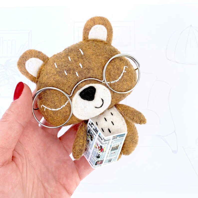 Felt Doll Family Pattern Bear Family Pattern Family Doll - Etsy