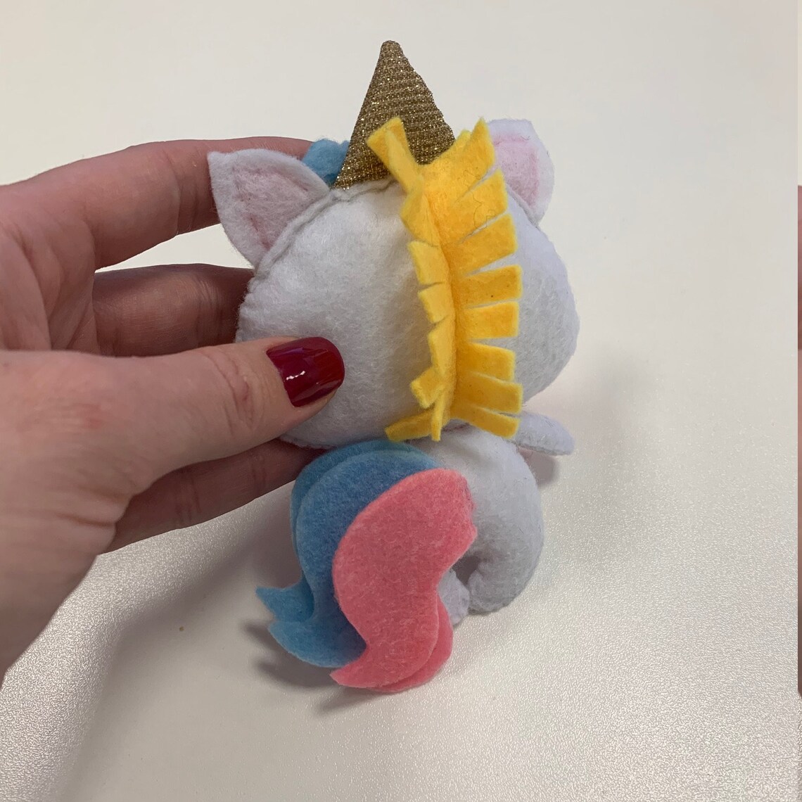 Felt Unicorn Toy Pattern Pdf Unicorn Gift Diy Unicorn Doll | Etsy