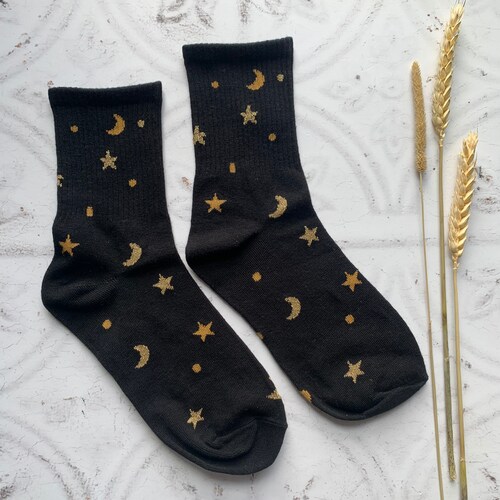 Socks Moon - Etsy