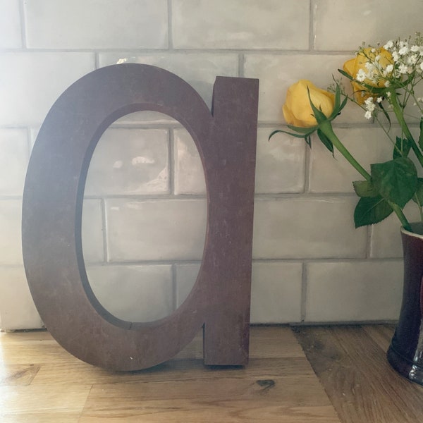 Rusty Letters - Etsy