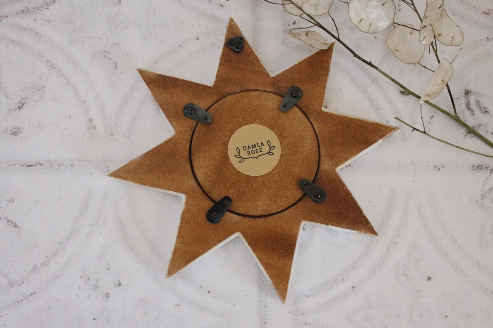 Mother of Pearl Star Mirror / Sunburst Mirror / Celestial | Etsy