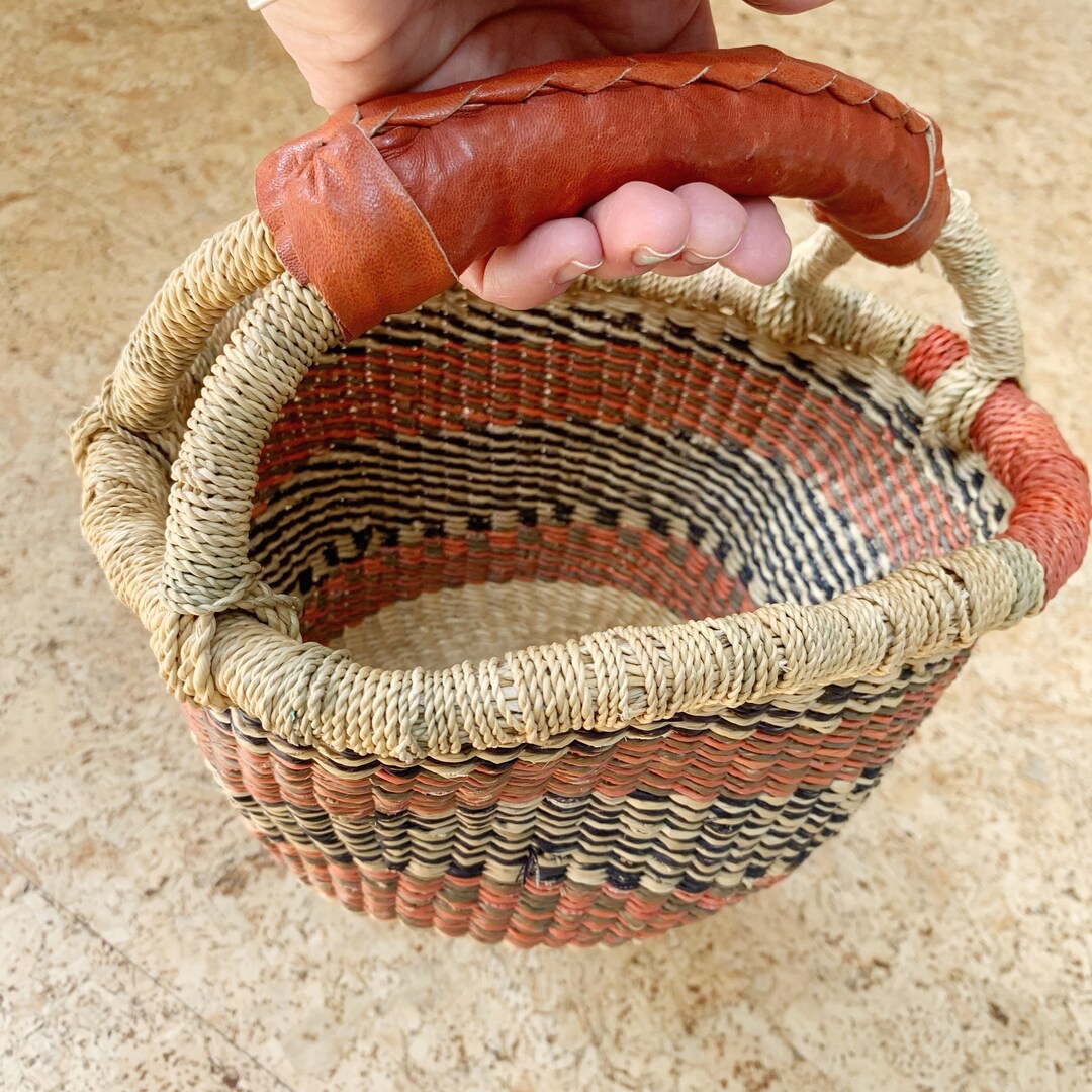 Bolga Basket, African Basket, Hand Woven Basket, Stotage Basket ...