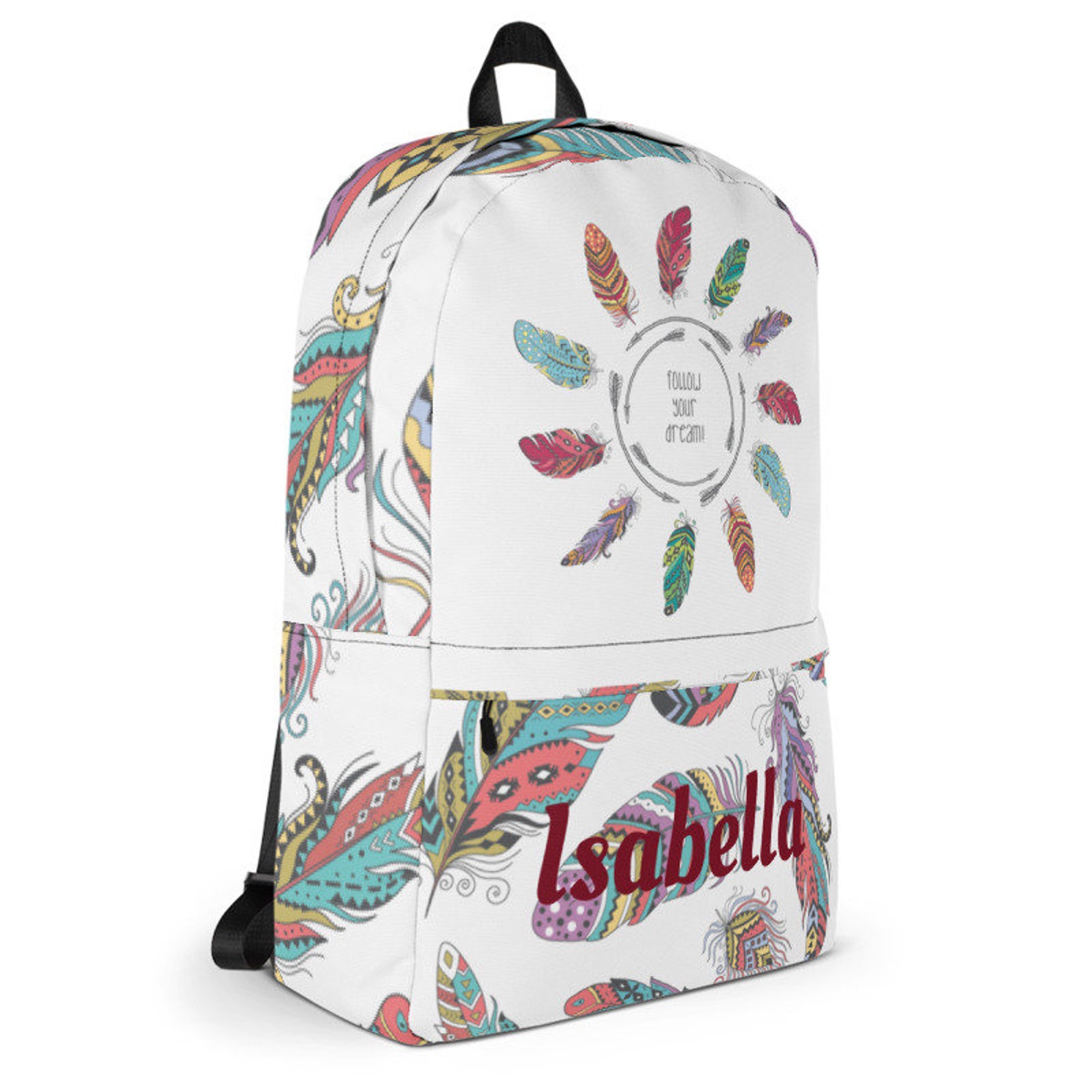 Personalized Follow Your Dreams Backpack/ Custom/ Back to - Etsy