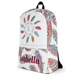 Personalized Follow Your Dreams Backpack/ Custom/ Back to - Etsy