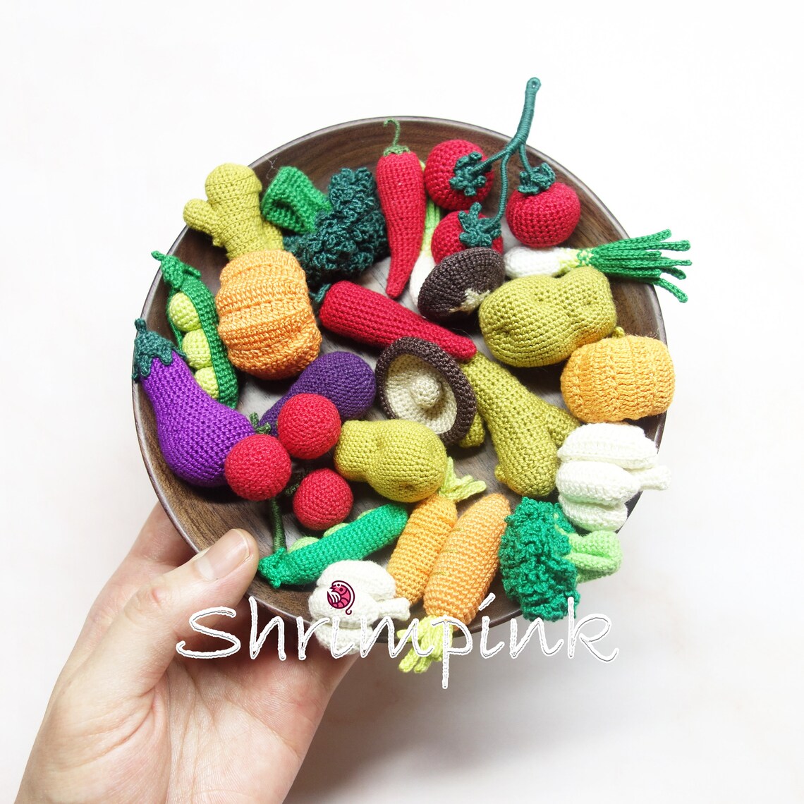 Potato Crochet Pattern Instant Download Crochet Vegetables Realistic ...