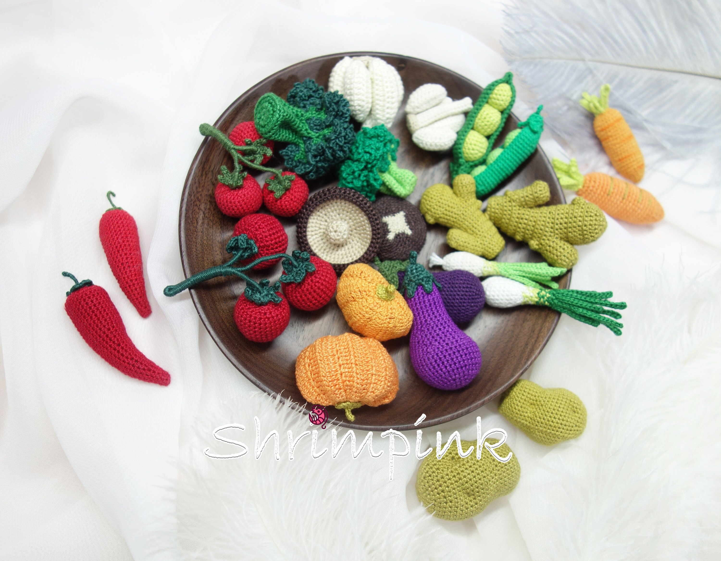 Potato Crochet Pattern Instant Download Crochet Vegetables Realistic ...