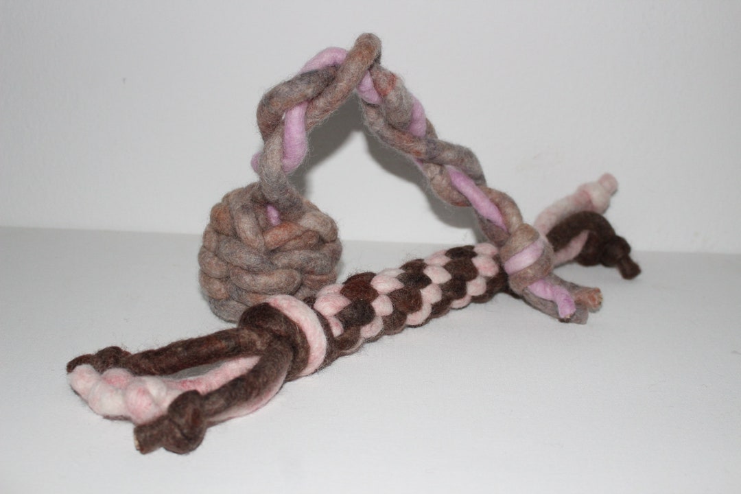 Dog Toys FAST DUO Corded Rod, Meshed Throwing Knot Made of Robustly ...