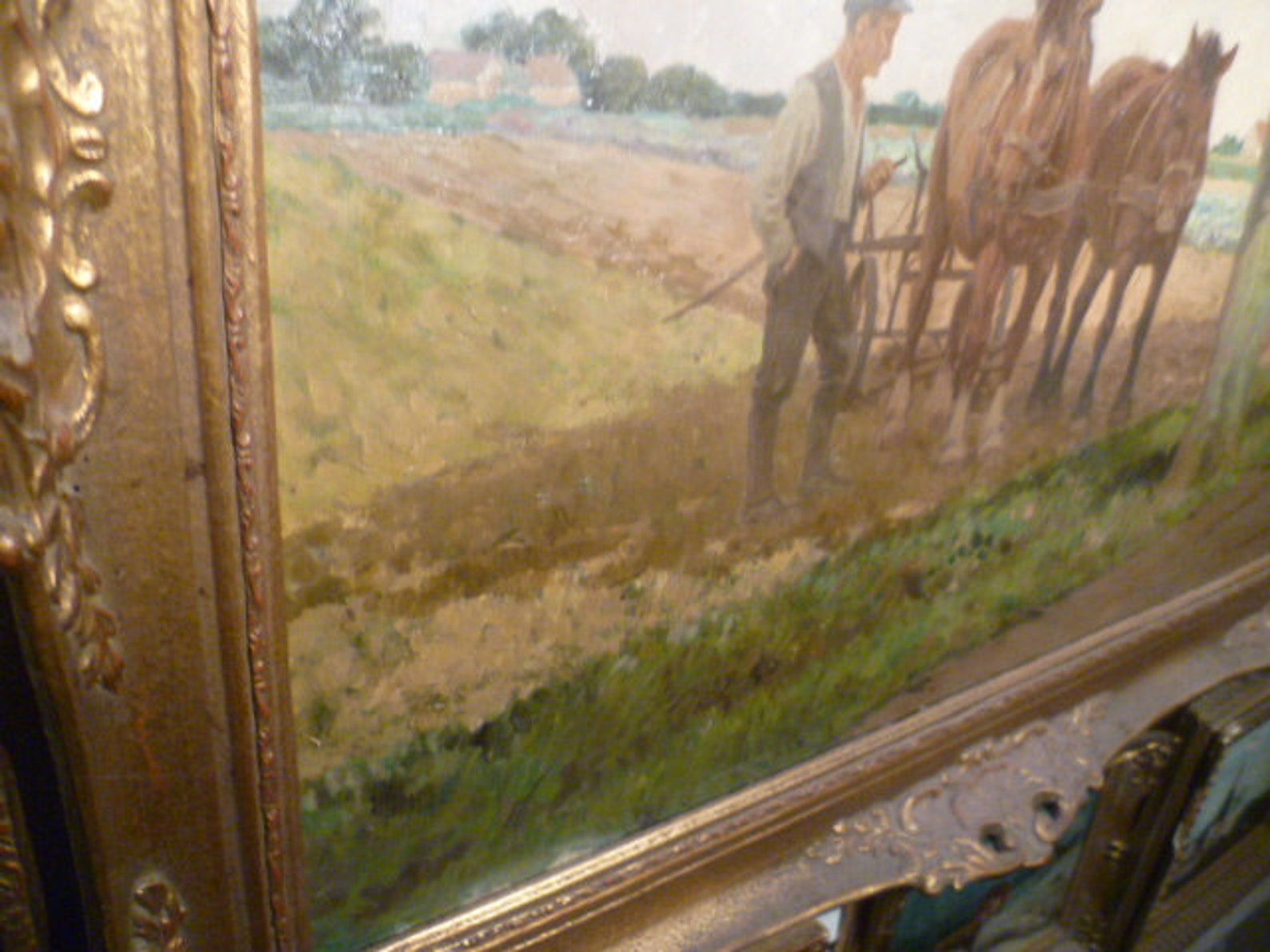 Carl Mummert 1879-1974 Ploughing Farmer in Near a - Etsy UK