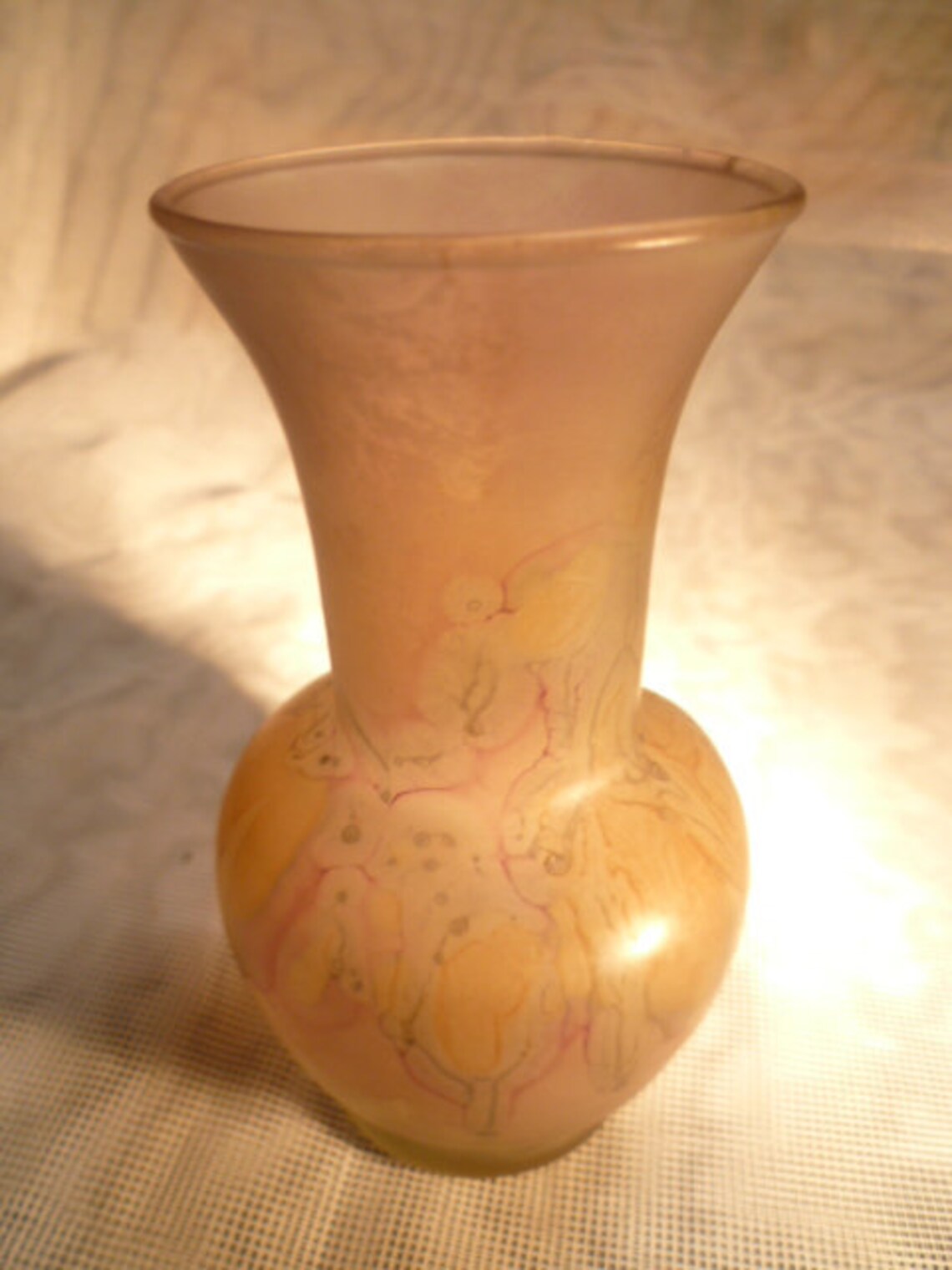 Murano Vintage Vases heavy balloon vase with various melting | Etsy