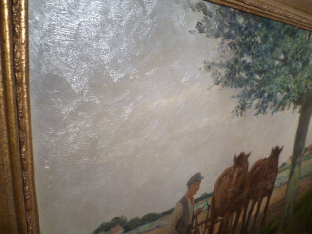 Carl Mummert 1879-1974 Ploughing Farmer in Near a - Etsy UK