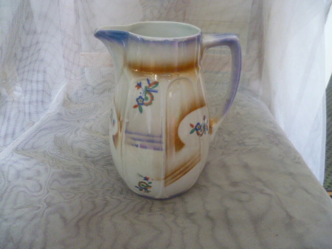 Bauhaus Art Deco Spray Decor Cocoa Pot Porcelain 1915-25 From the ...