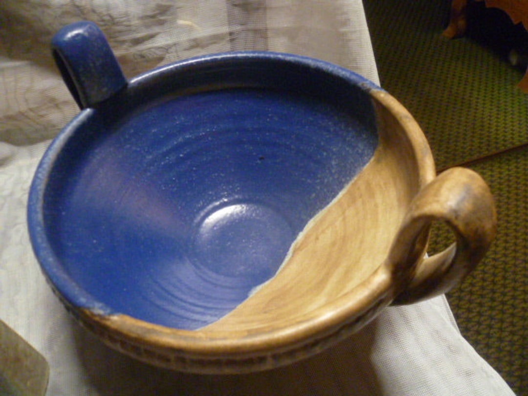 Karlsruher 2 Henkel Gooseneck Bowl Majolika Form Number 7275 Designer ...