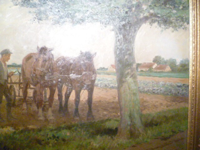 Carl Mummert 1879-1974 Ploughing Farmer in Near a - Etsy UK