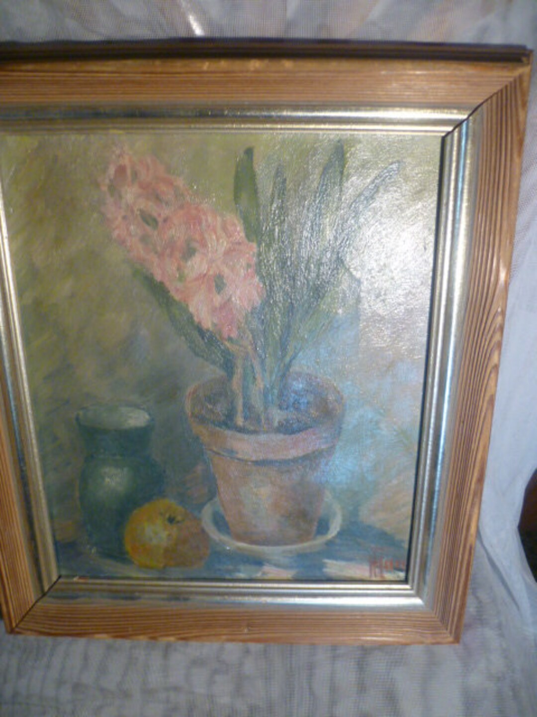 Heinrich Faust 1910-1981 Flowers Still Life Hyanzinthe Art Decoration ...