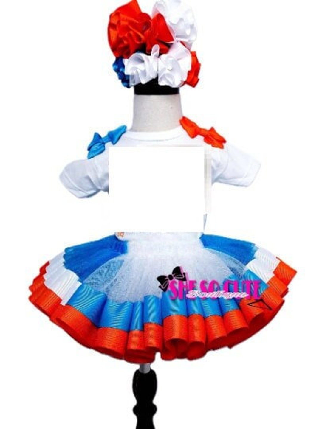 Orange/turquoise Tutu Set, Girls Tutu Outfit, ANY Birthday Theme, Baby ...