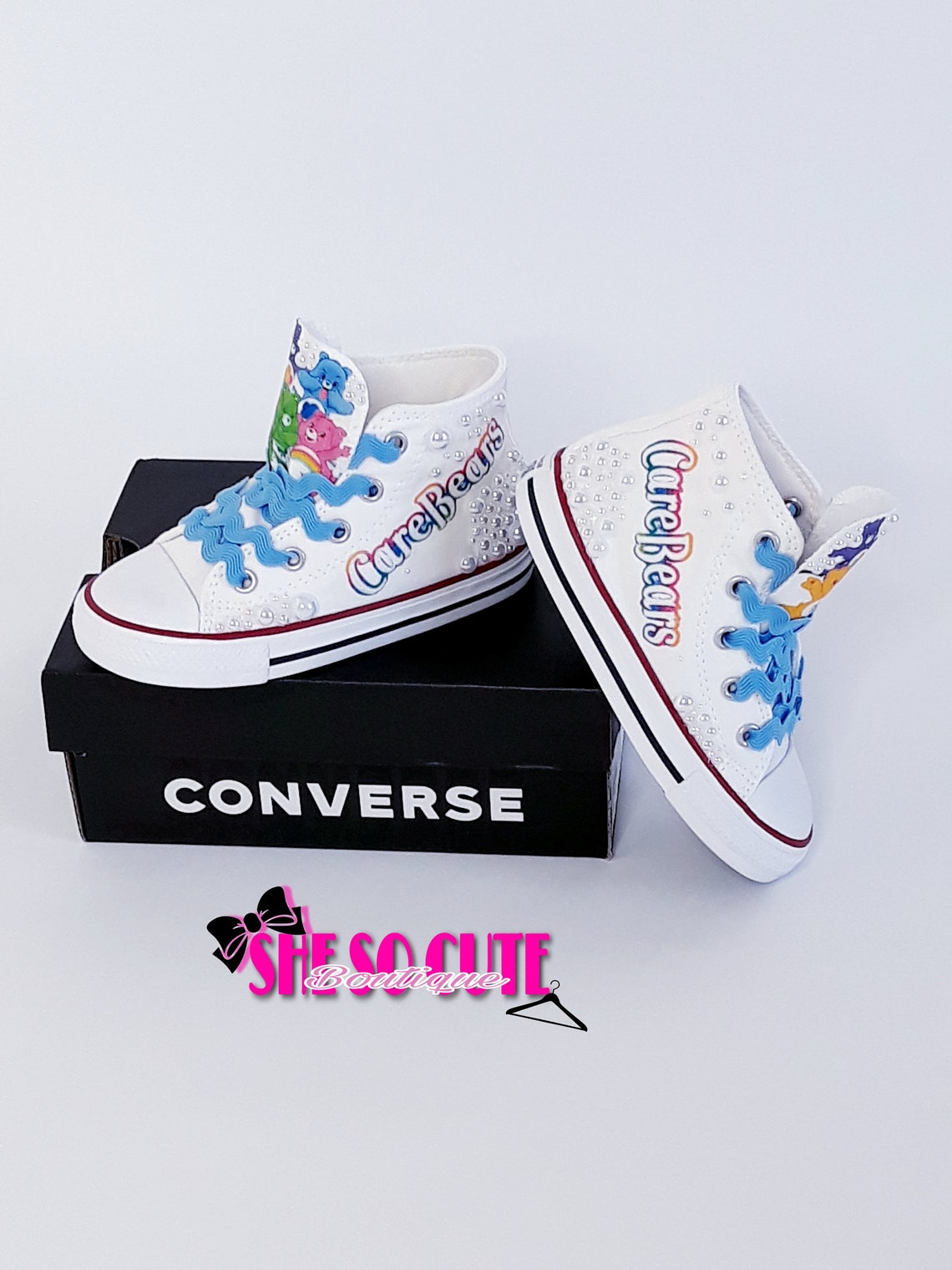 Custom Bear Converse Kids Custom Shoes Bear Theme Birthday | Etsy
