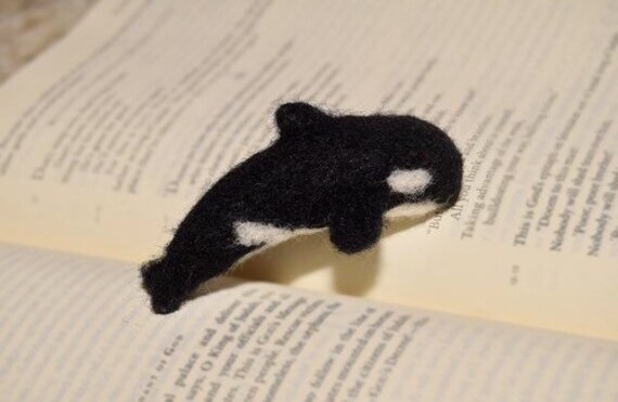 Needle Felted Orca/Killer Whale | Etsy