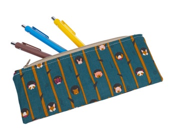 Yin Yang Rats Zipper Pouch Choose Size Pencil Case Makeup - Etsy