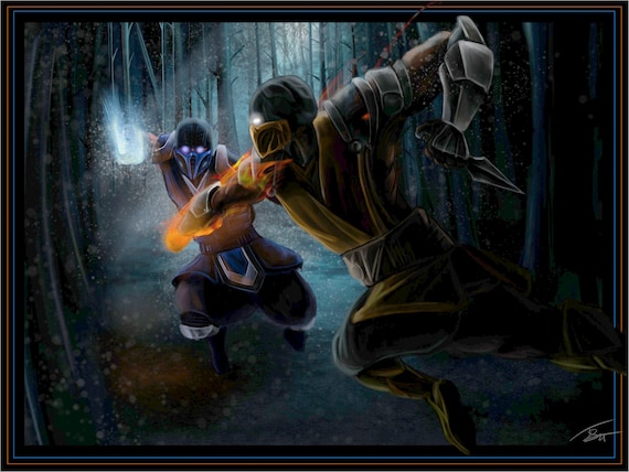 Mk9 Sub Zero Vs Scorpion