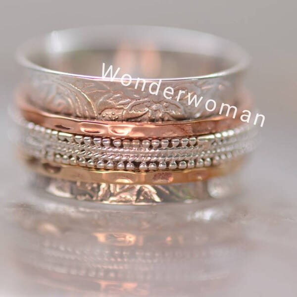Spinner Band Ring - Etsy