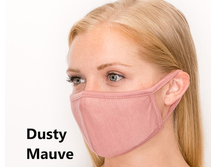 MESH MASKS Cotton-lined or Unlined Face Mask Double Layer - Etsy