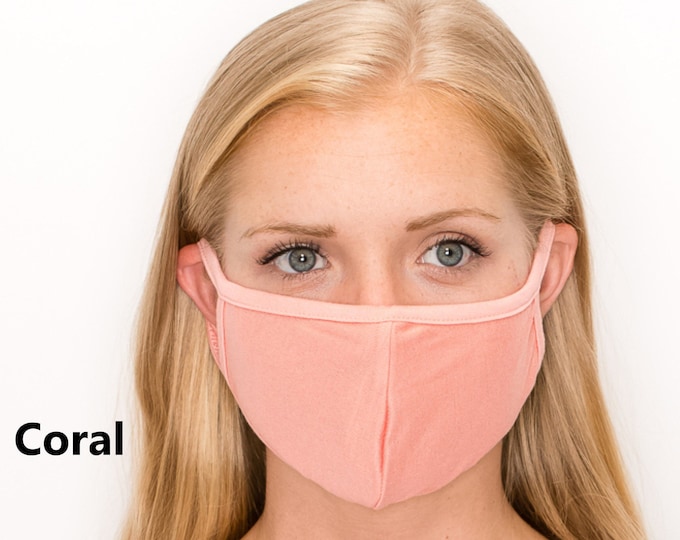 MESH MASKS Cotton-lined or Unlined Face Mask Double Layer - Etsy