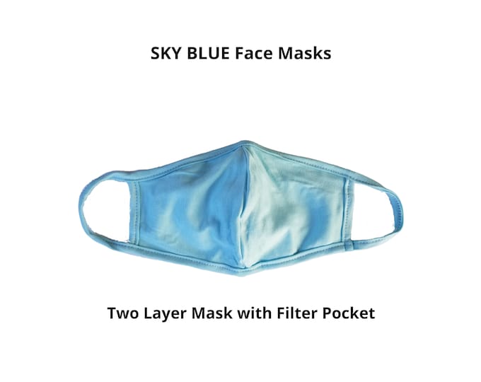 MESH MASKS Cotton-lined or Unlined Face Mask Double Layer - Etsy