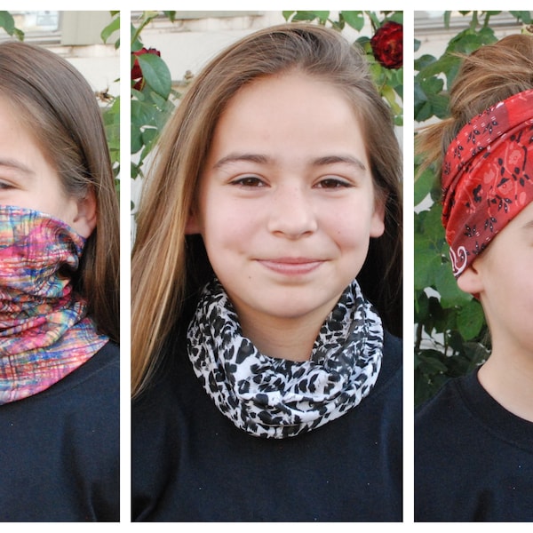 Face Scarf - Etsy