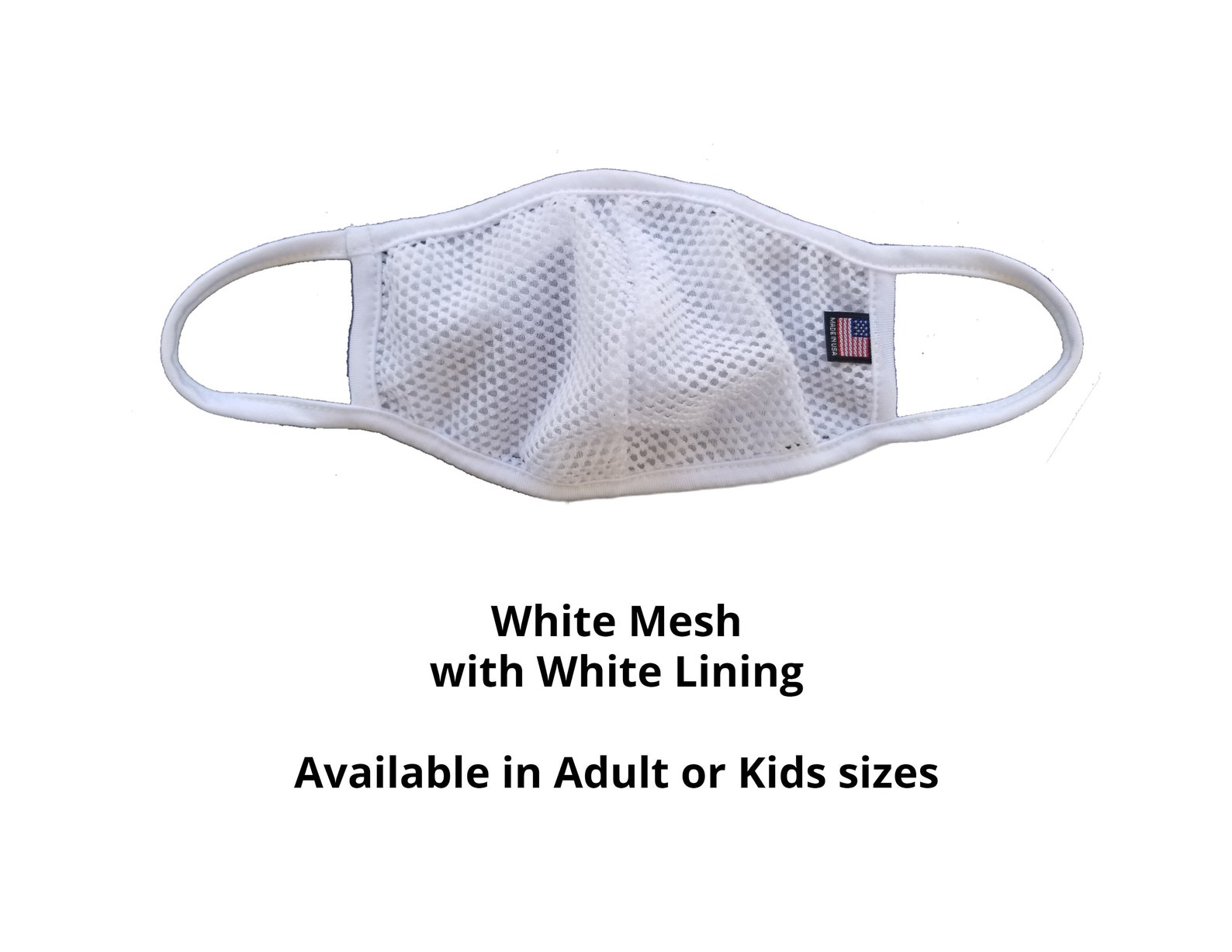 MESH MASKS Cotton-lined or Unlined Face Mask Double Layer - Etsy