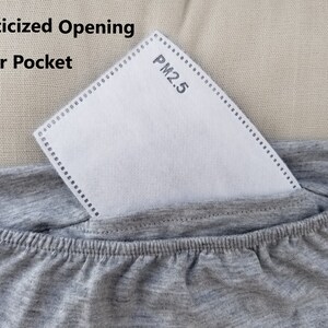 NECK GAITER With FILTER Pocket & 2 Filters Included, Multi-function ...
