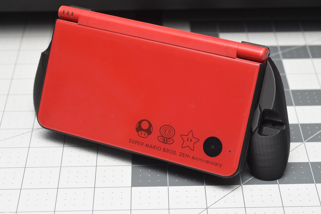 Nintendo Dsi XL Comfort Grip - Black PLA+ Ergonomic Handle - Etsy