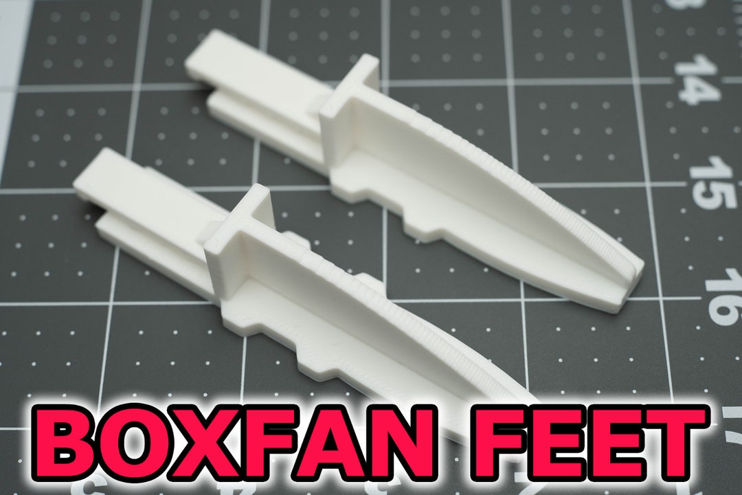 SET OF 2 - Box Fan Replacement Feet - Printed - Made in the USA ...