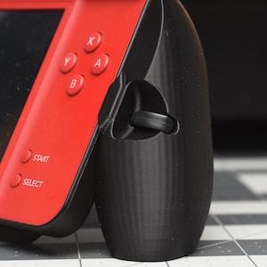 Nintendo Dsi XL Comfort Grip - Black PLA+ Ergonomic Handle - Etsy