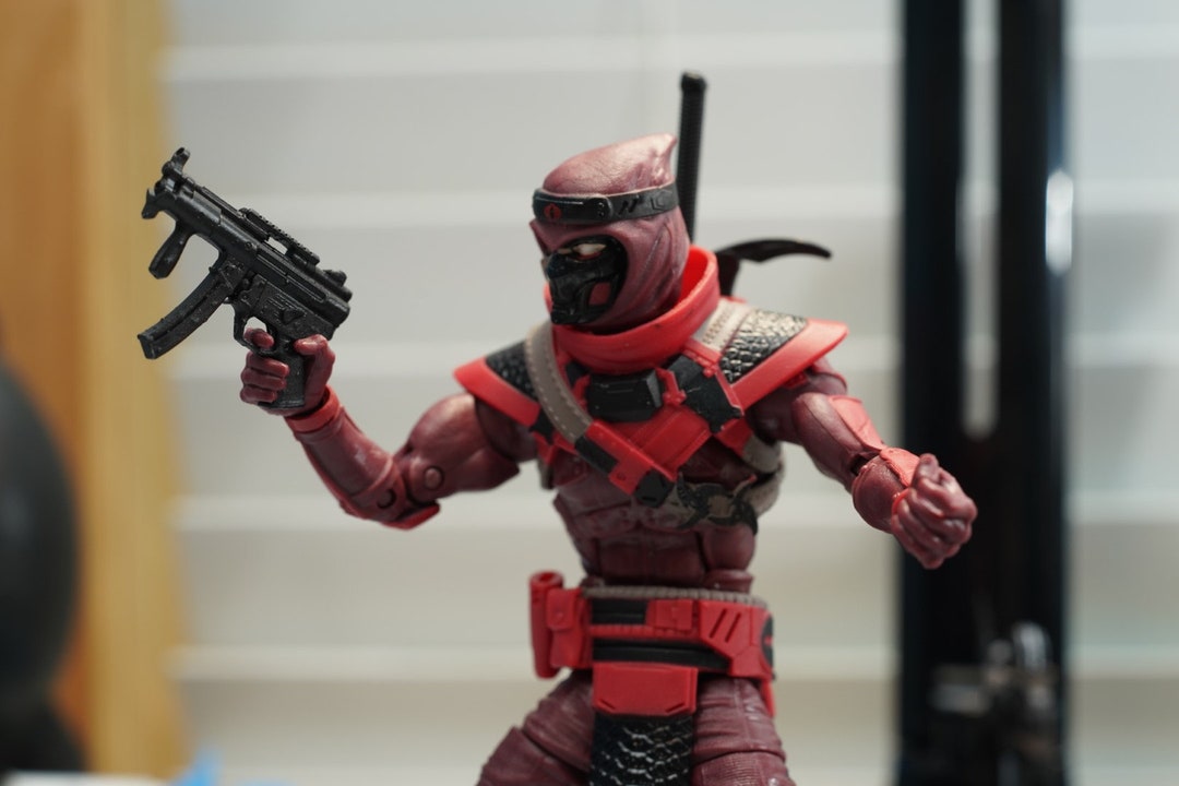 MP5K 1:12 Scale Resin Printed Action Figure Gun Painted Black - Etsy