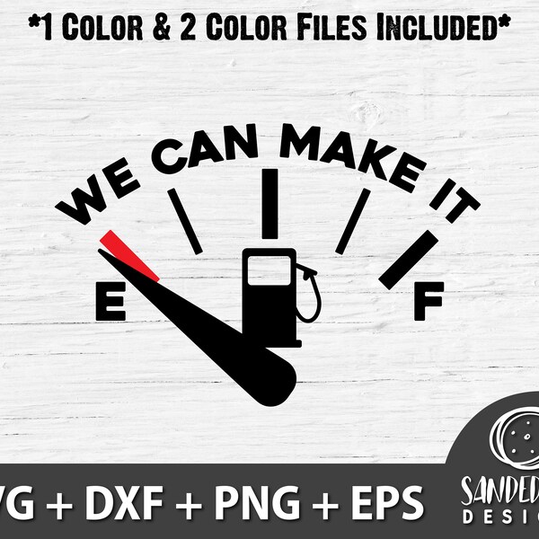 Gas Gauge Decal - Etsy