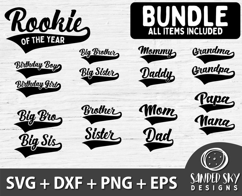 Mommy SVG Daddy SVG Matching Family Names Mothers Day Gift - Etsy