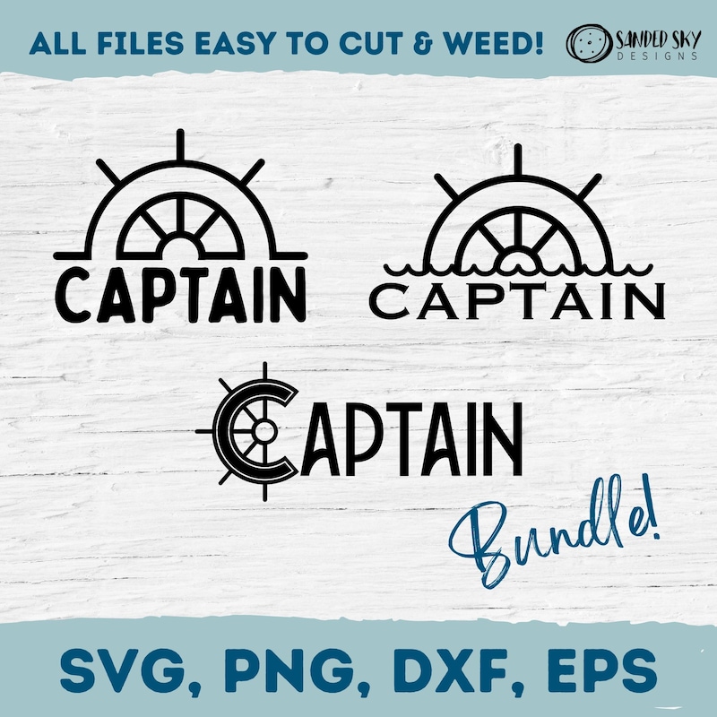 Boat Captain Svg - Etsy