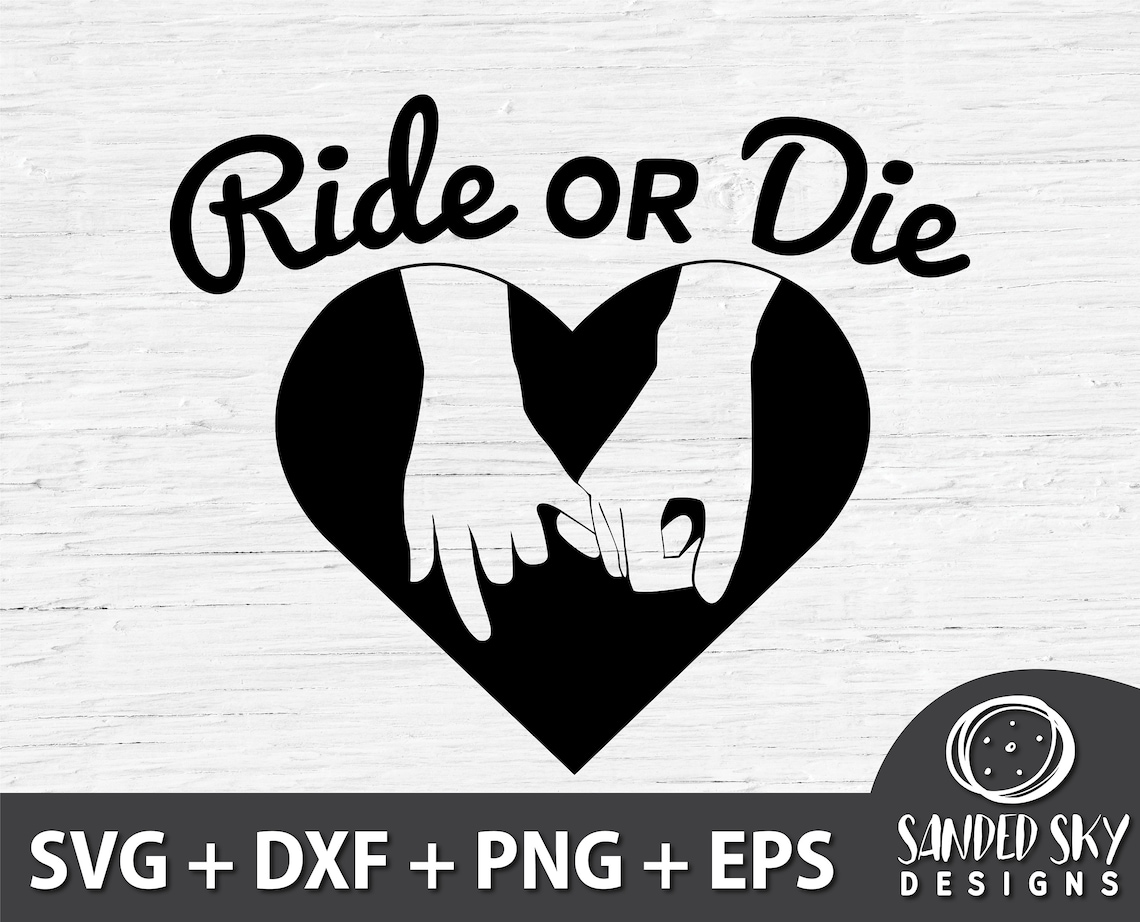 Best Friends SVG Ride or Die SVG Best Friend Gift Cricut | Etsy