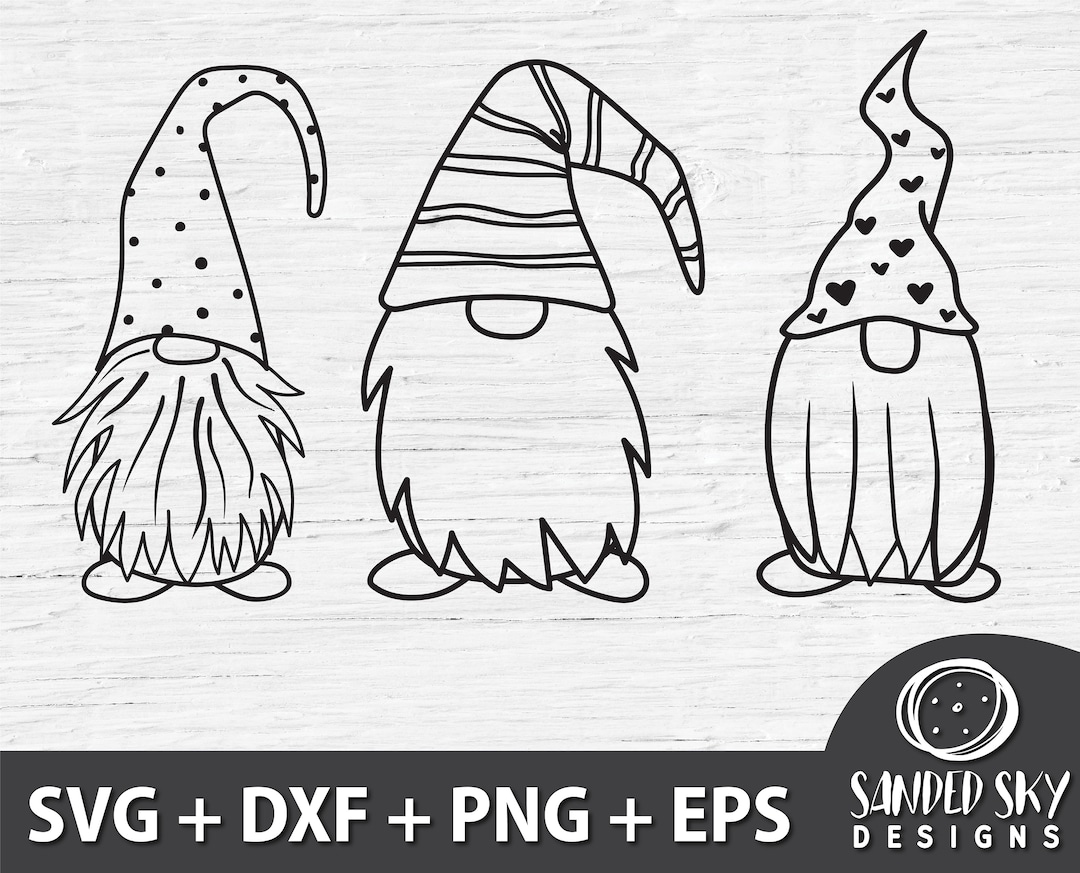 Cute Gnomes Svg, Christmas Gnomes, Gnome Decor, Cricut Cut Files ...