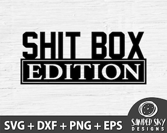 Shitbox Edition Vinyl Decal - Etsy