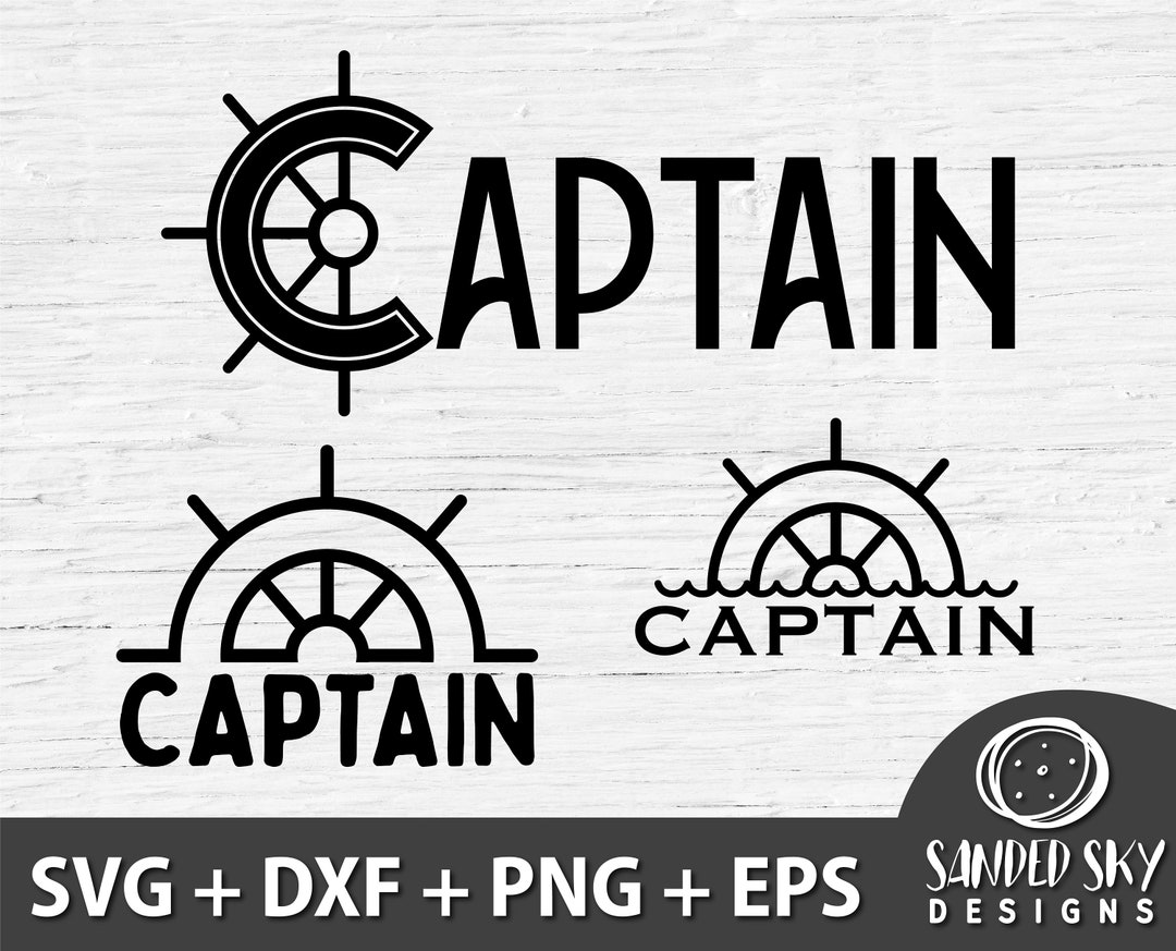 Captain SVG, Fathers Day Gift, Boat Gift, Captain Gift, Boating Lover ...