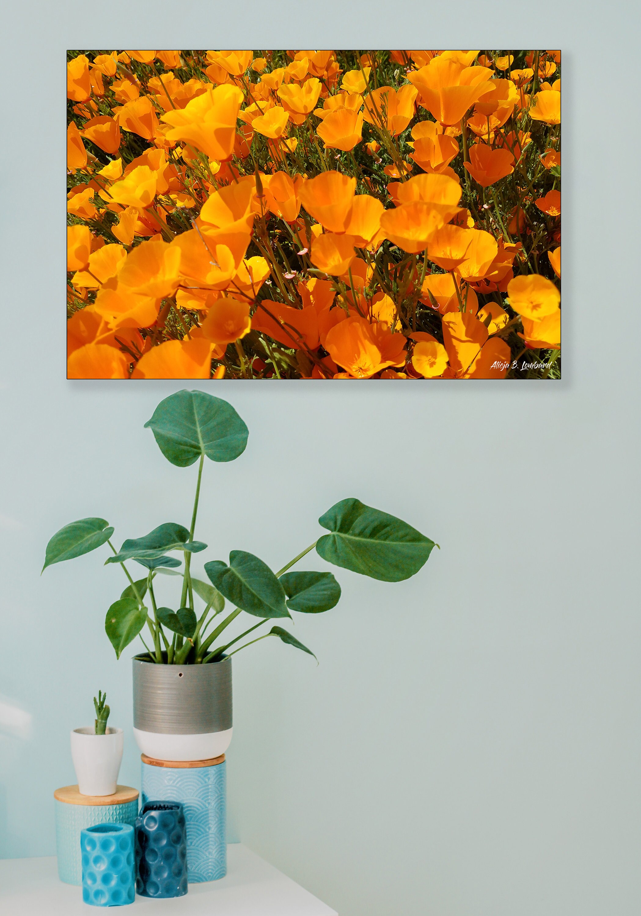 24 Karat Bloom - Metal Art - Etsy