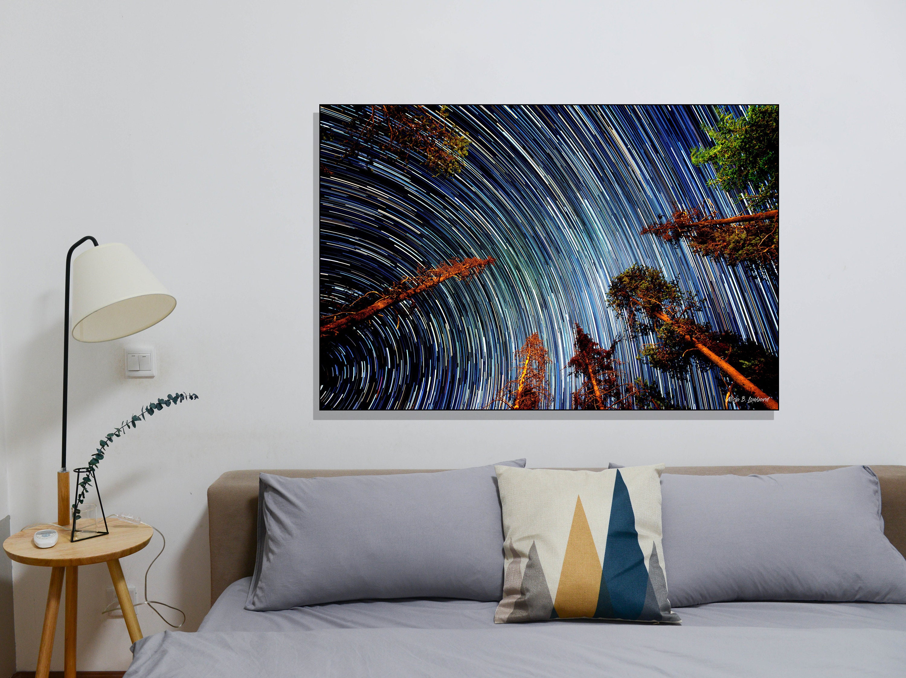 Starry Night - Metal Art - Etsy