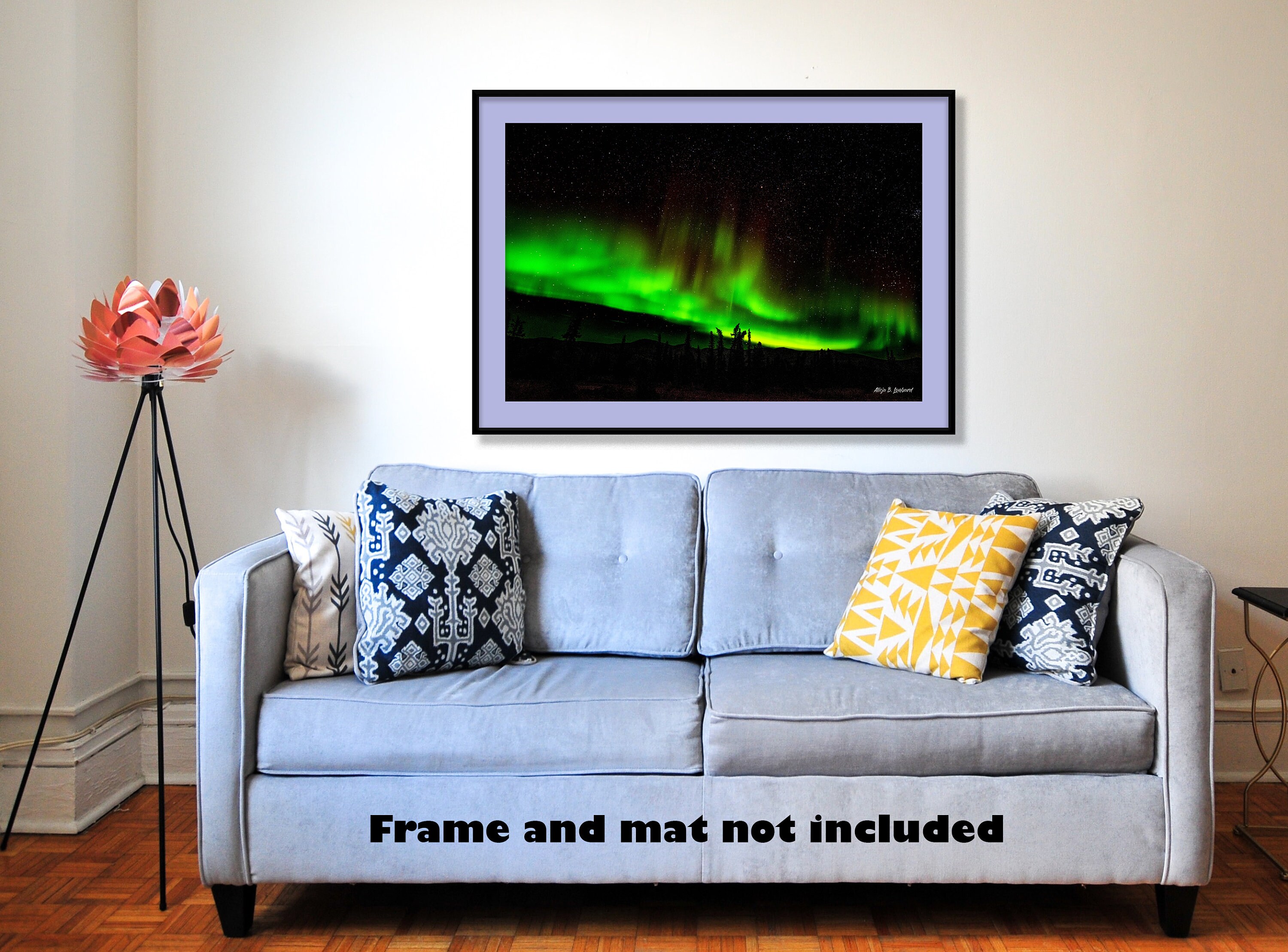 UFO Borealis - Metal Art - Etsy