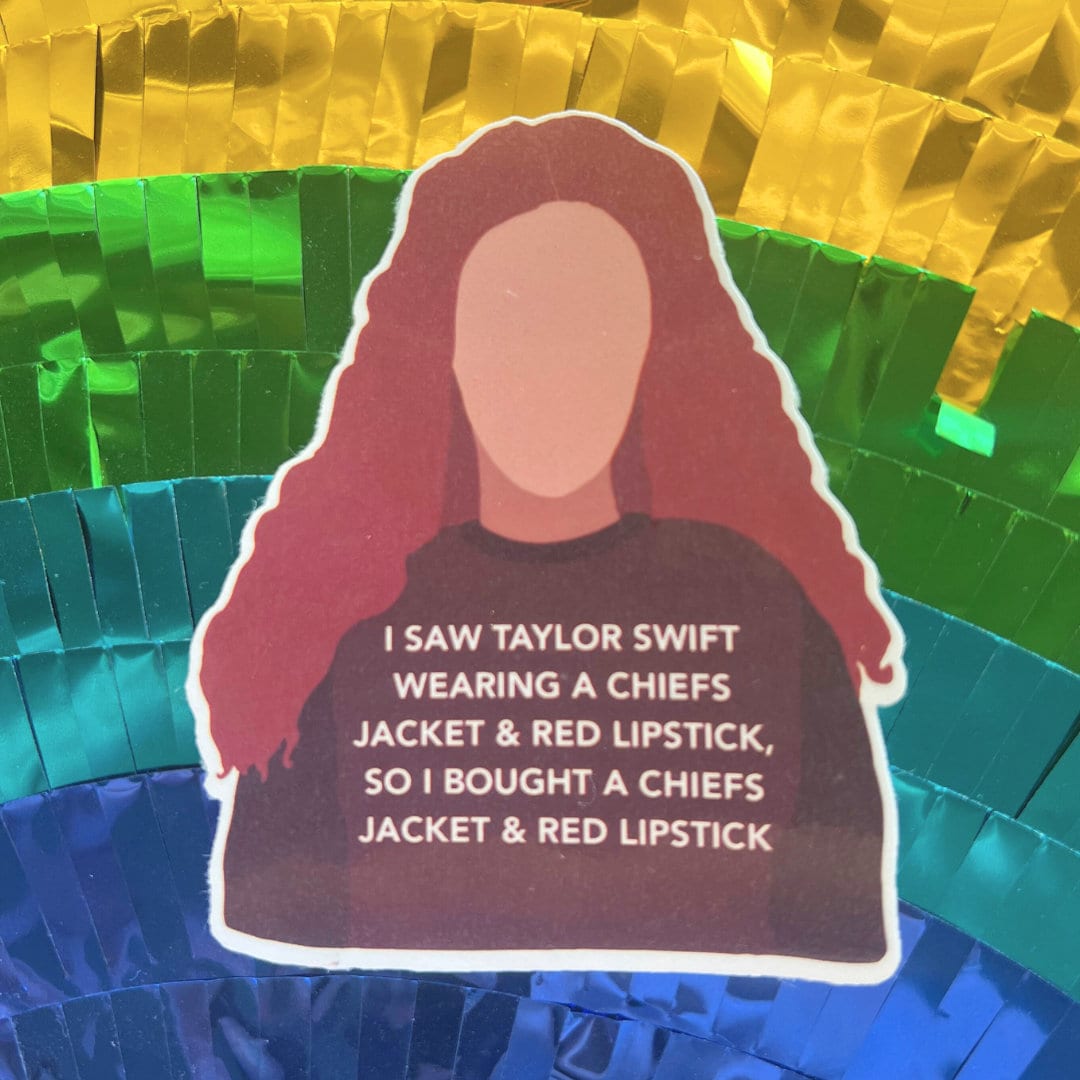 Taylor Swift Mean Girls Sticker i Saw Cady Heron Wearing Army Pants and ...