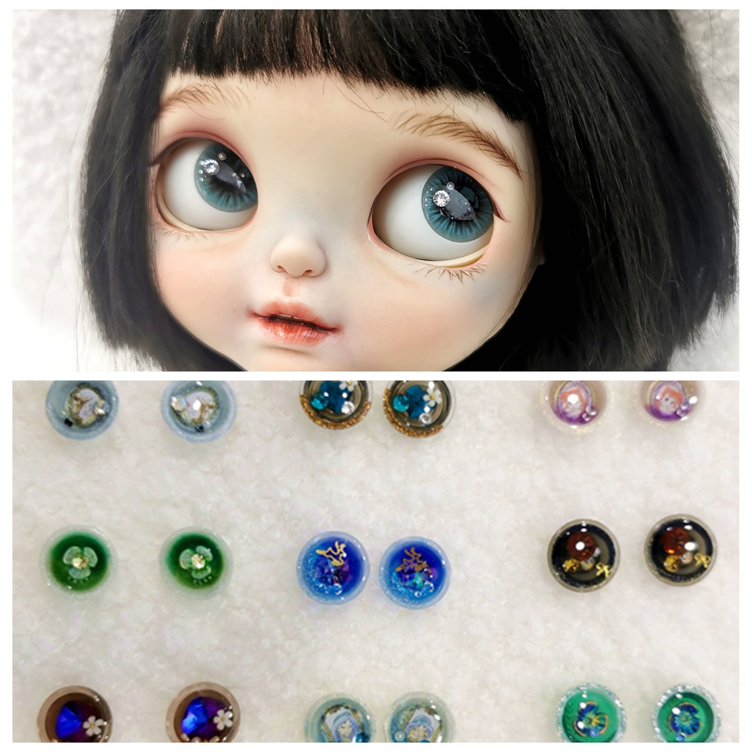 Celery Momo Blythe Doll Crystal Eye Chips - Etsy